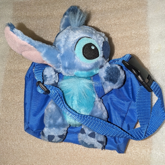 Disney | Accessories | Disney Stitch Plushie Plush Fanny Pack | Poshmark
